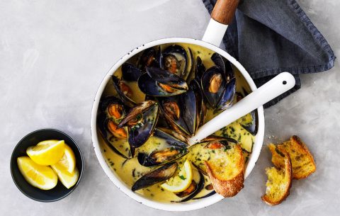 Easy As Aussie Mussels with a creamy garlic sauce | Great Australian ...